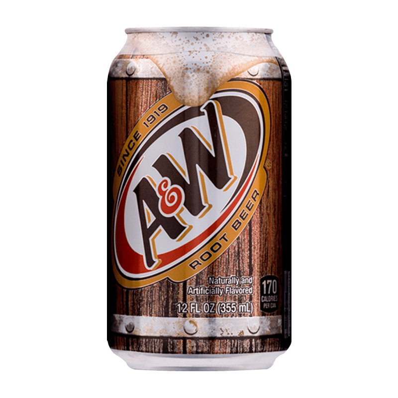 Soda Root beer A&W 355ml