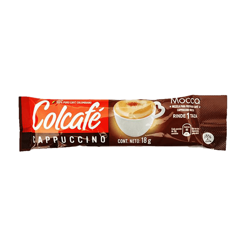 Café Instantáneo Cappuccino Mocca ColCafé 18g