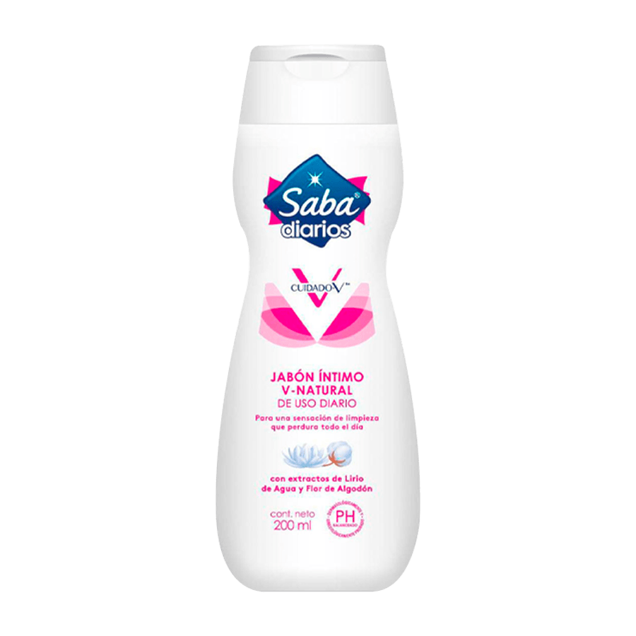 Jabón Intimo V Natural Saba 200ml