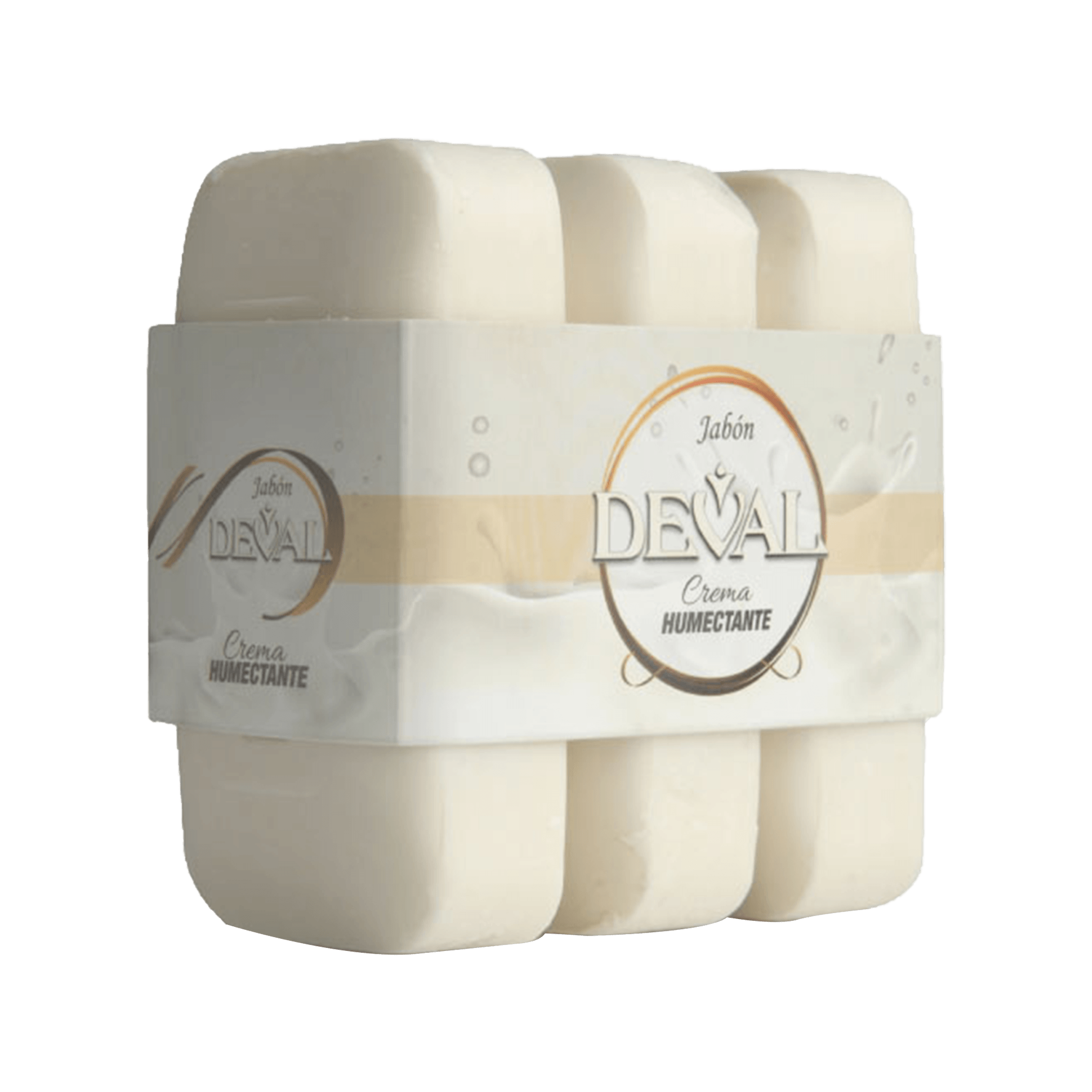 Jabón Barra Crema Deval 150g 3pk