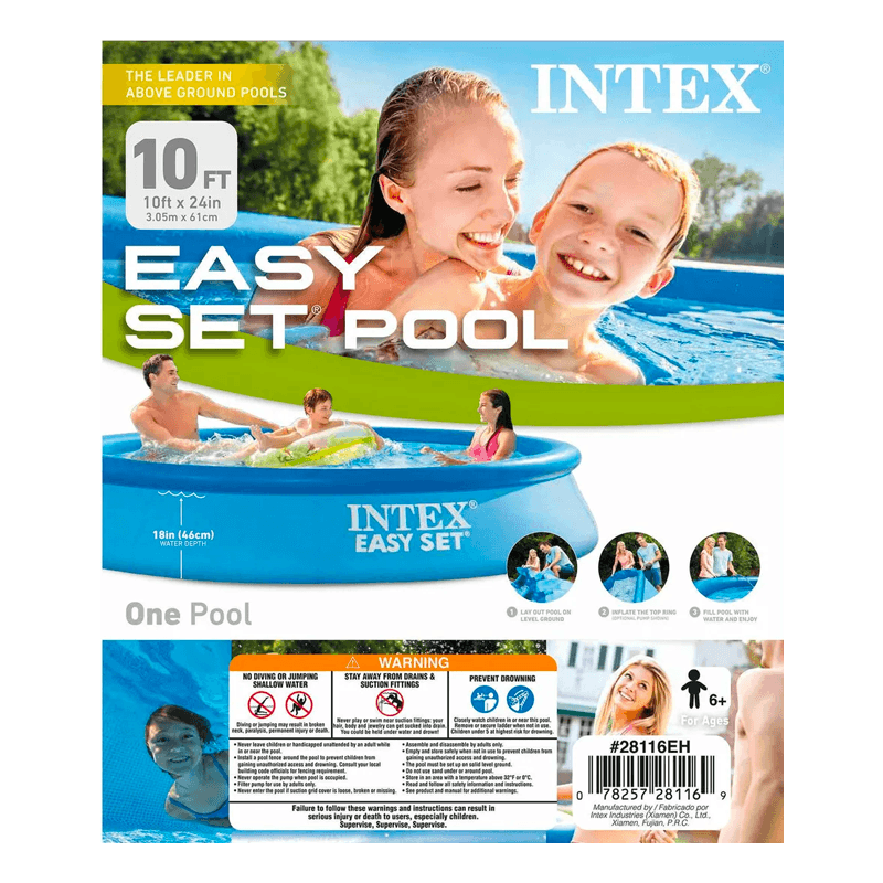 Piscina Intex Easy Set|10'x24"|8117EH
