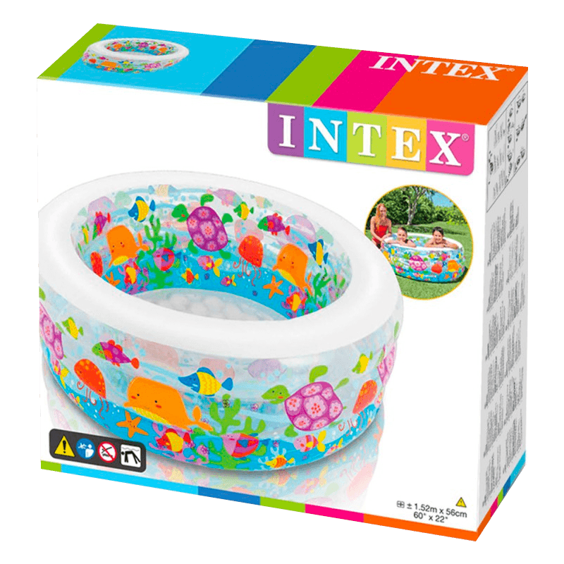 Piscina Inflable Intex Acuario