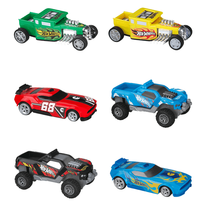 Hot Wheels Fast Racer PullBack|Surtido