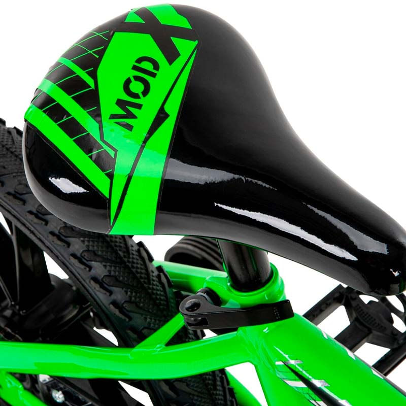Bicicleta Huffy MOD-X Rines 16" con Ruedas|Niño|Color Verde Neón