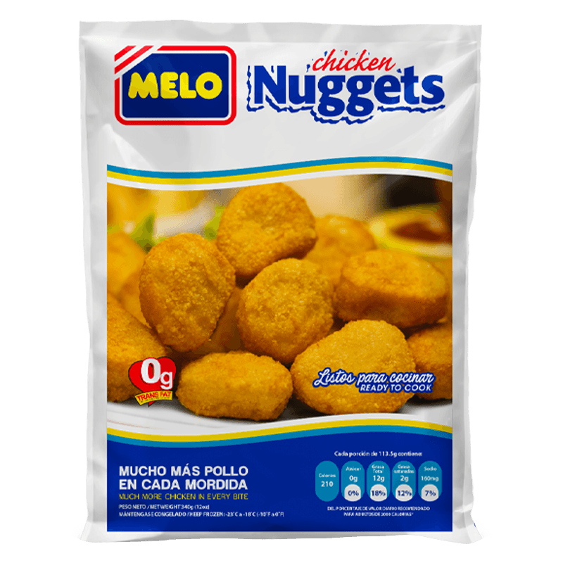 Nuggets Pollo Melo|340 g