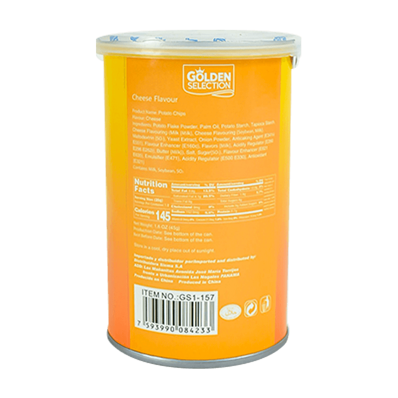 Snack Papas con Queso Golden Selection|45g