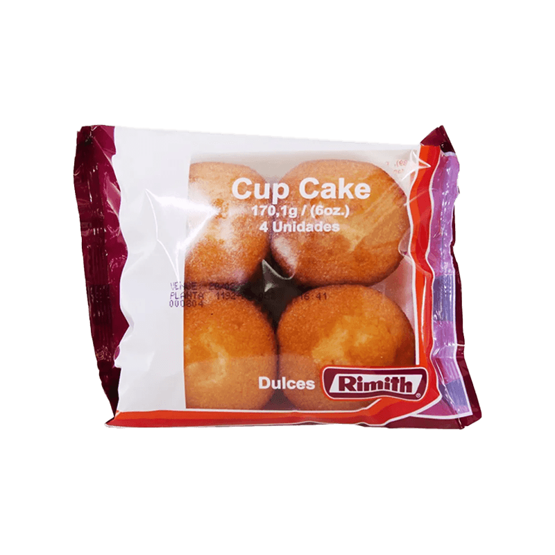 Dulce Cup Cake Empacado Rimith|6 oz