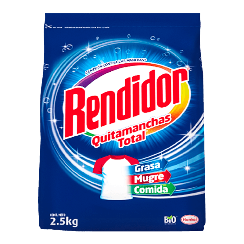 Detergente Polvo Azul Rendidor 2.5kg