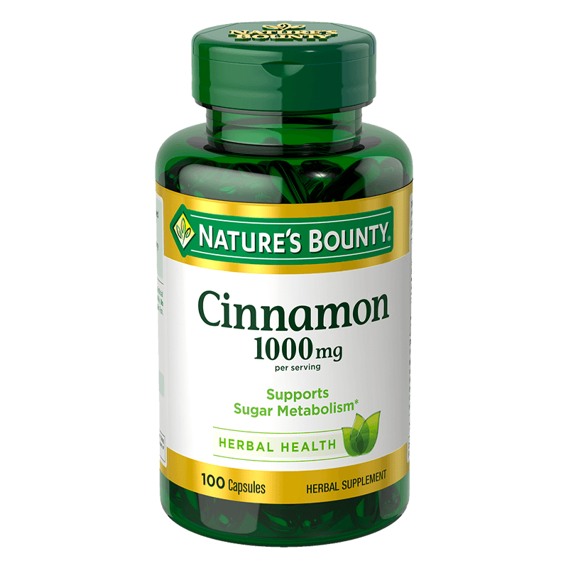 Suplemento Cinnamon 1000 mg|100 Capsulas
