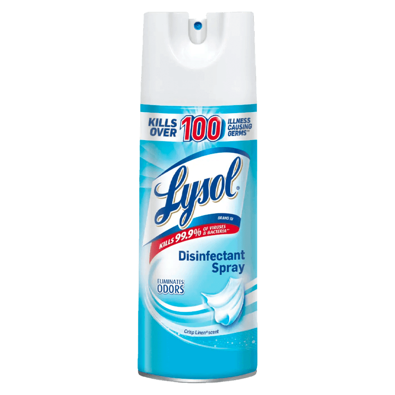 Spray Crips Linen Scent Lysol 12oz