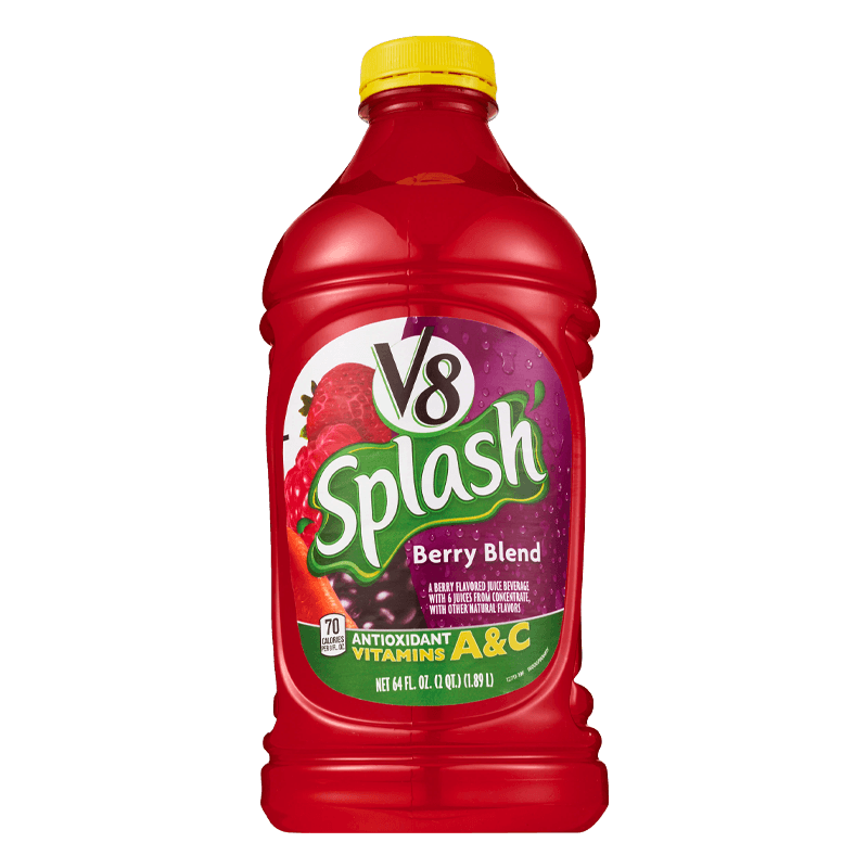 Jugo V8 Splash Berry Blend|64 oz