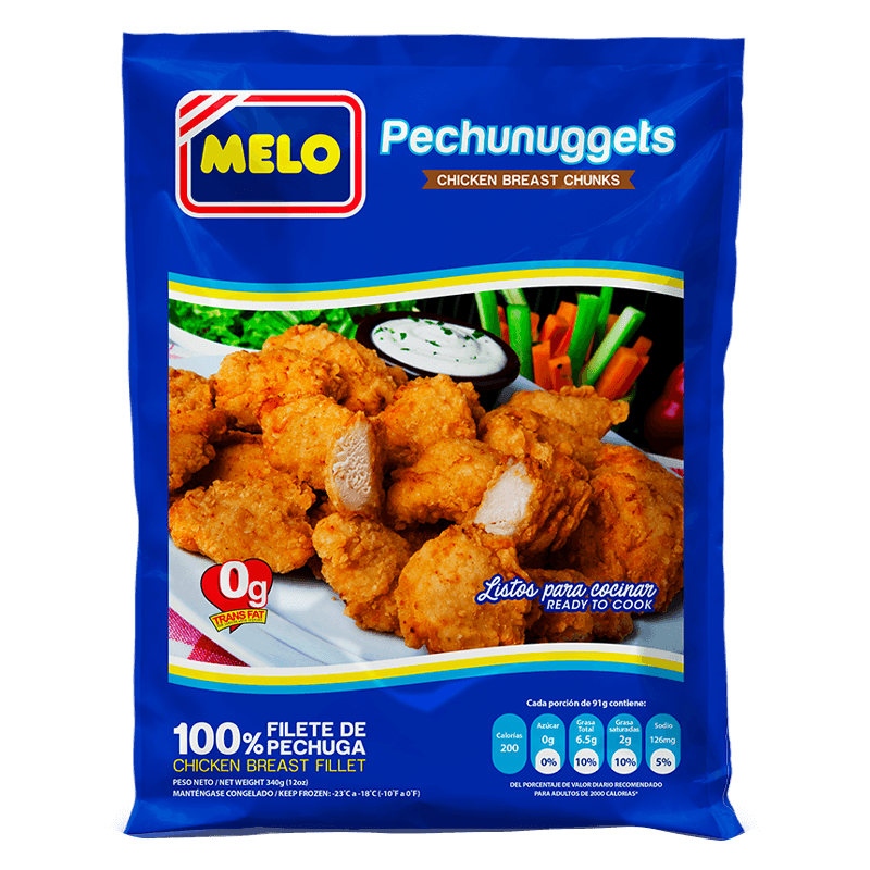 Pechunuggets Melo|340 g