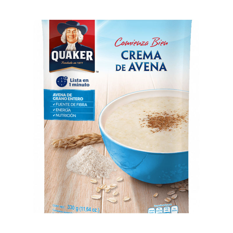 Crema Avena Quaker 330g