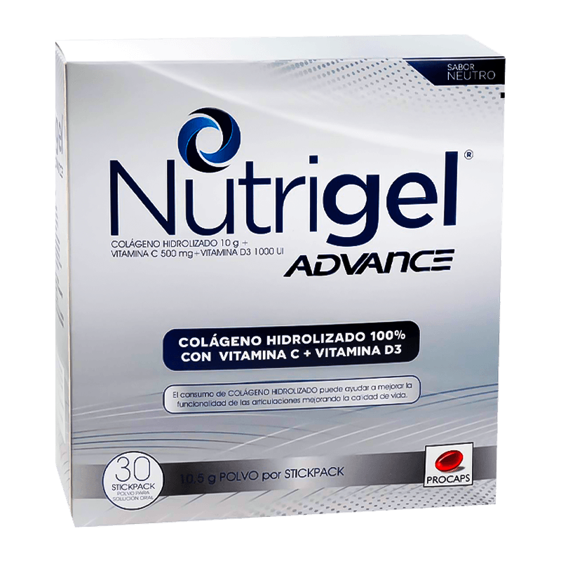 Nutrigel Advance|Caja 30 Sobres