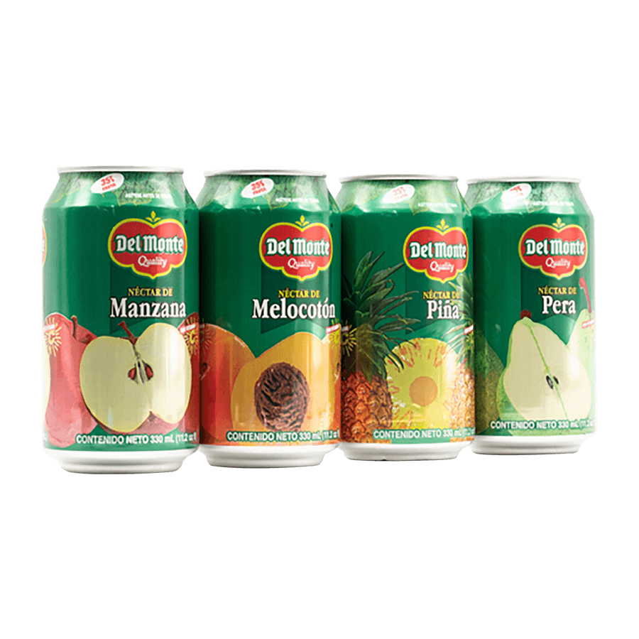 Néctares Surtido Del Monte 330ml x4pk