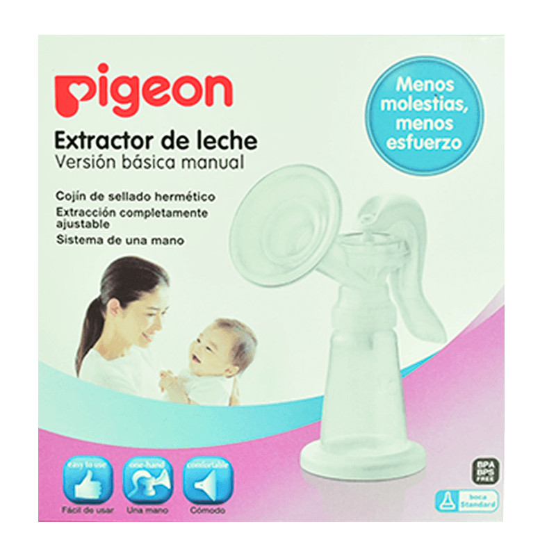 Extractor de Leche Manual Básico Pigeon