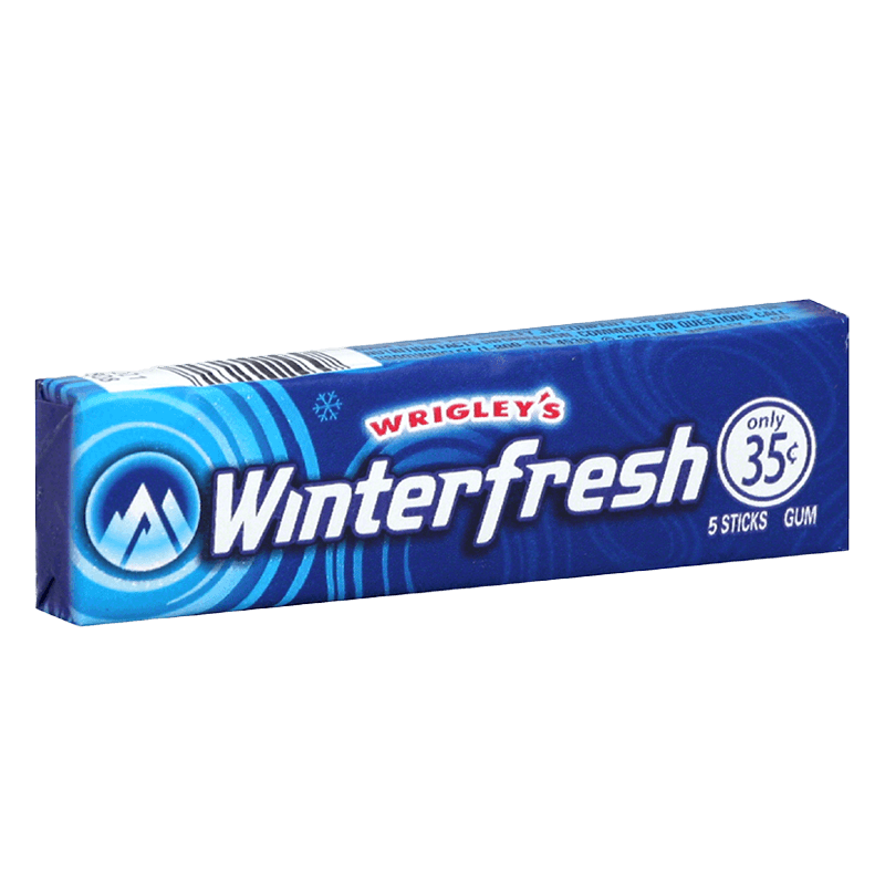 Chicle Winterfresh Wrigley's 5und