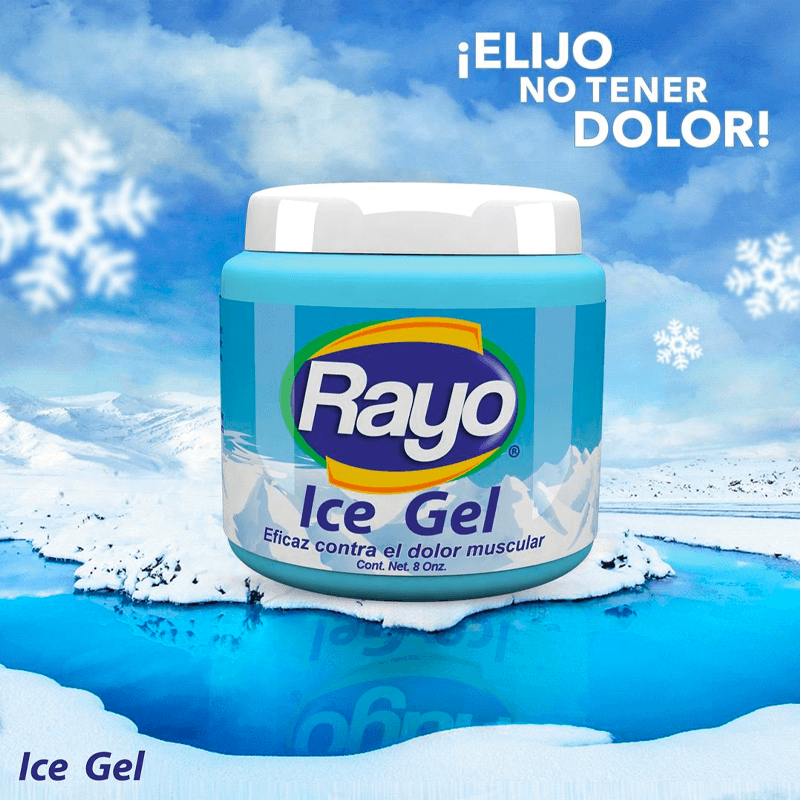 Rayo Ice Gel Analgésico|8 oz