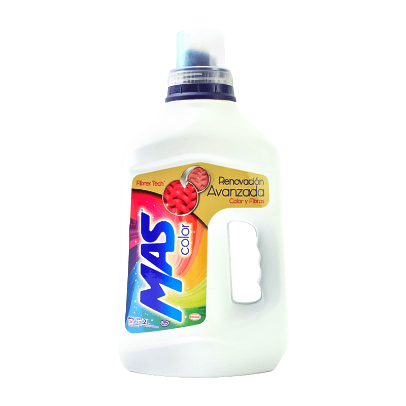 Detergente Líquido Renozyne Mas Color 2 Litros