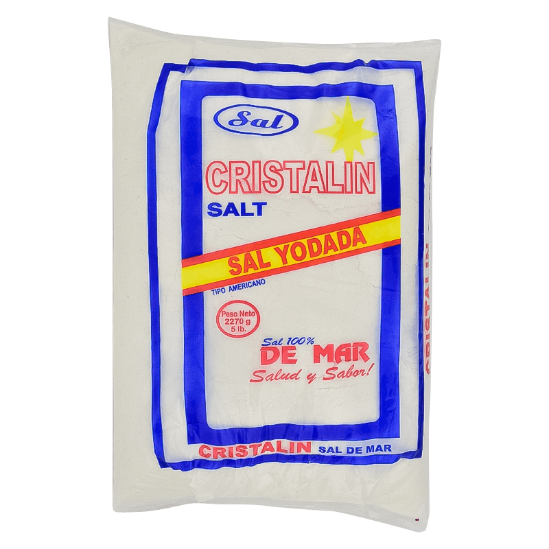 Sal Yodada Cristalin 5 libras