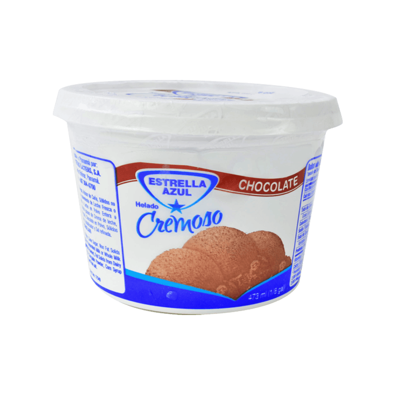 Helado Chocolate Estrella Azul|Pinta