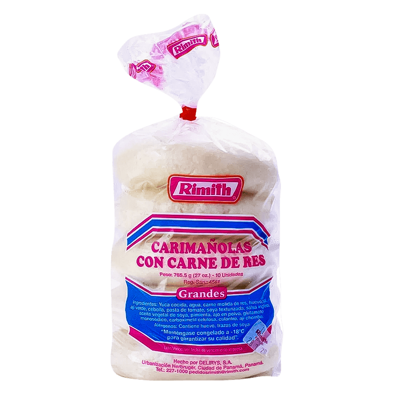 Carimañola Grande Rimith|2.75 oz|10 Unidades