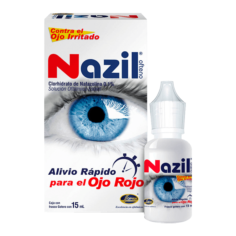 Nazil Ofteno Solución Oftálmica|15ml