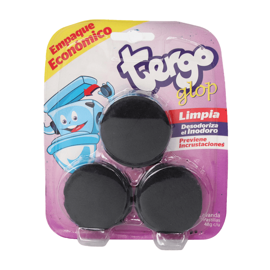 Limpia Inodoro Lavanda Tergo 48g 3pk