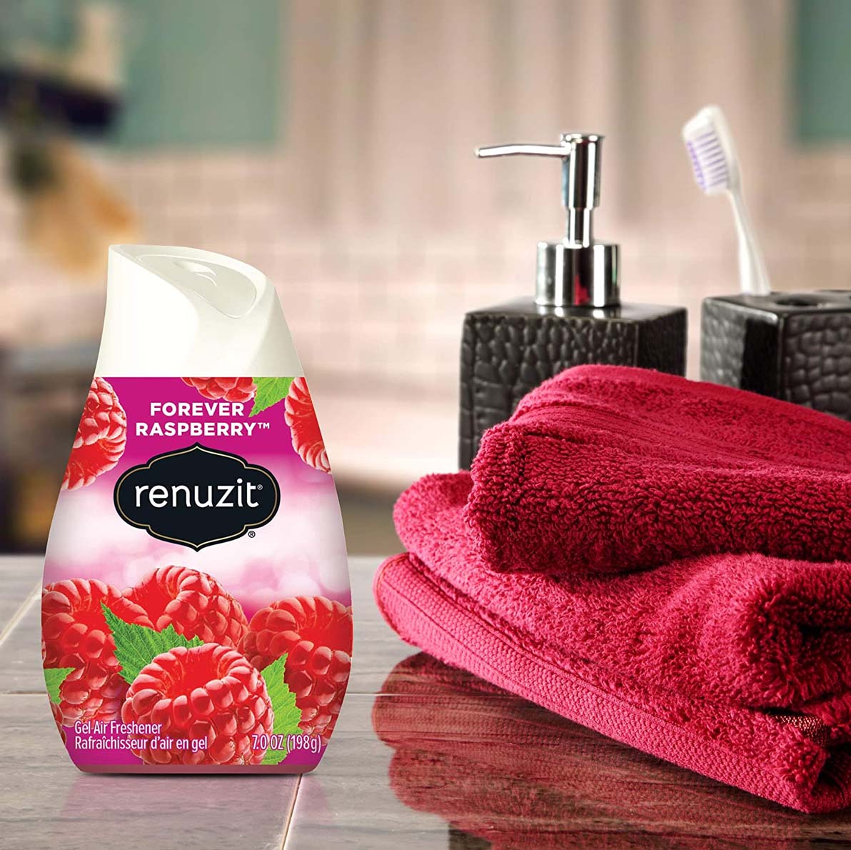 Cono Gel Aromatizante Renuzit Raspberry 7oz