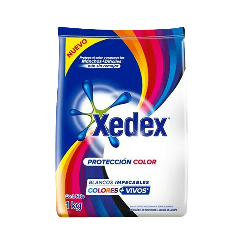 Detergente Polvo Protección Color Xedex 1 Kg
