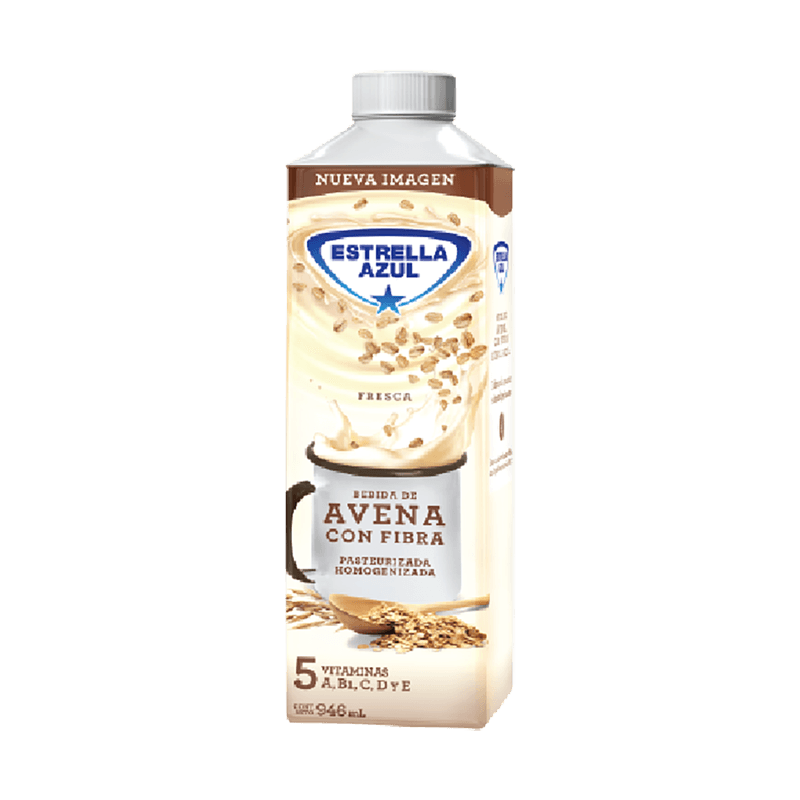 Leche Sabor Avena Estrella Azul|946ml