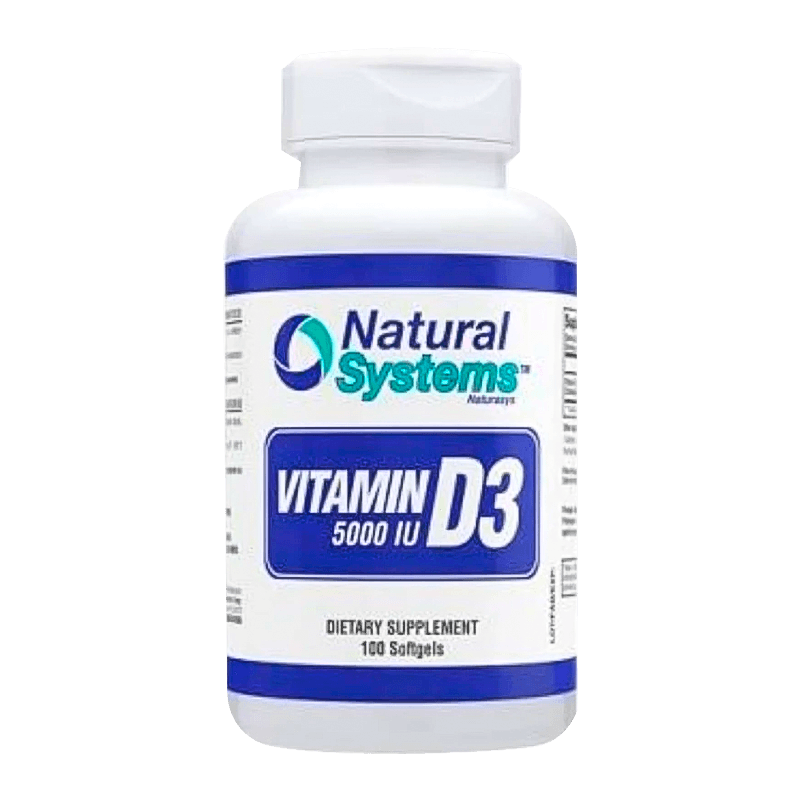 Vitamina D3 5000 Ui|100 Softgels
