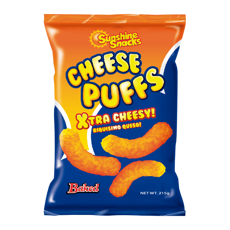 Cheese Puffs Sunshine Snacks 215g