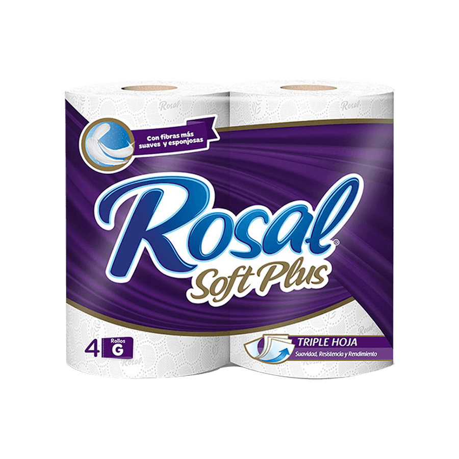 Papel Higiénico Softplus Grande|4 Unidades