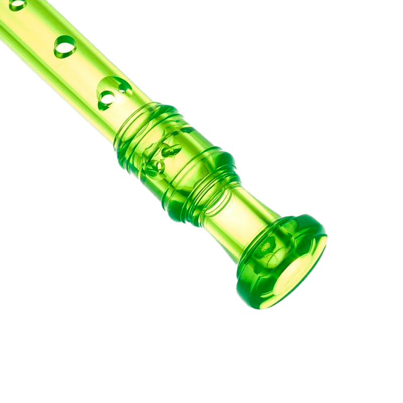Flauta Dulce Transparente Verde Yamaha