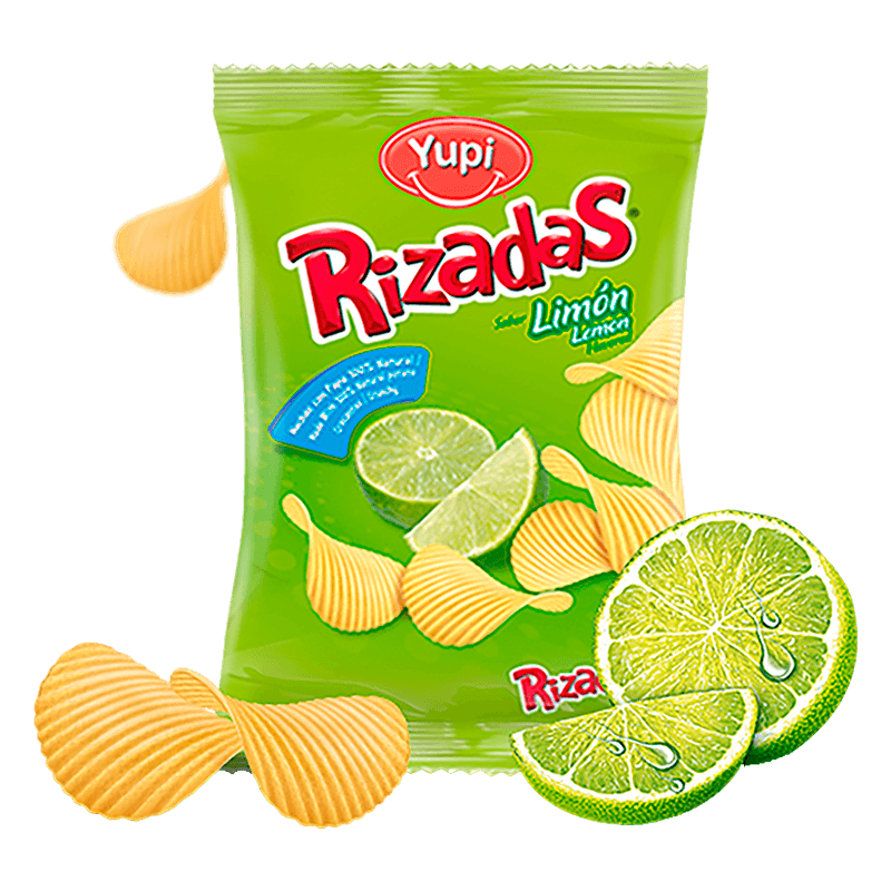 Papas Rizadas Limón Yupi 115g