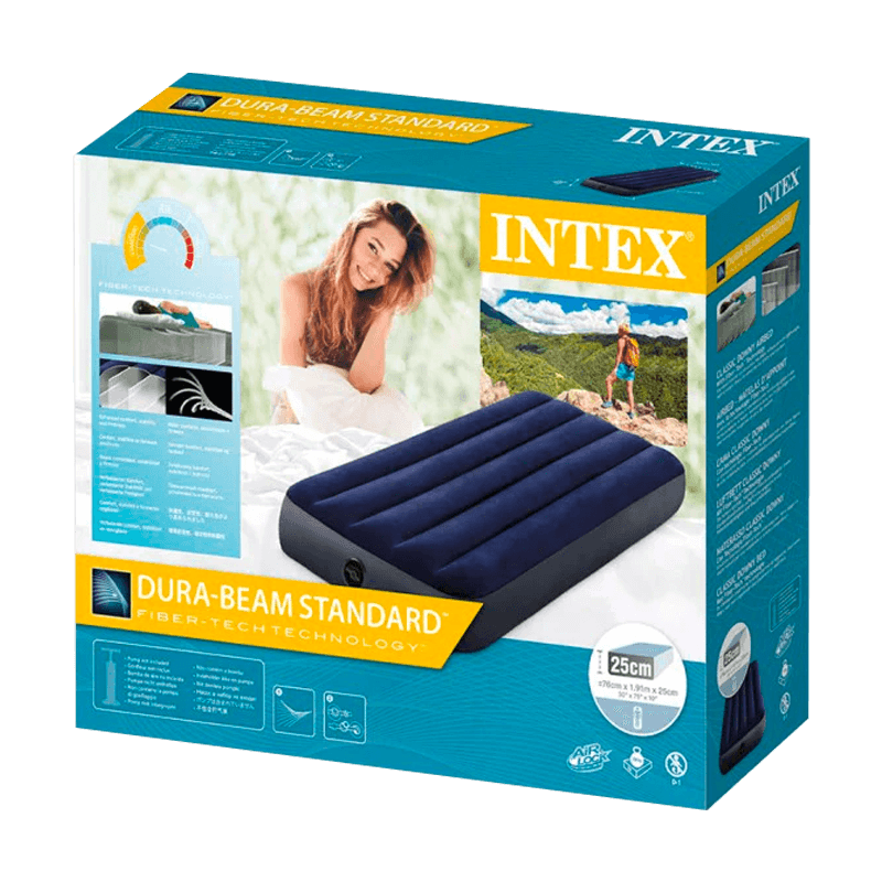 Colchón Inflable Intex Twin Serie Dura-Beam