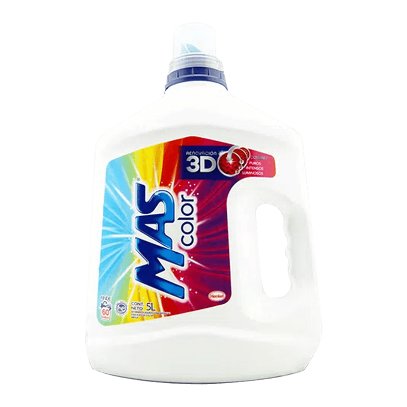 Detergente Líquido Renozyne Mas Color|5 Litros