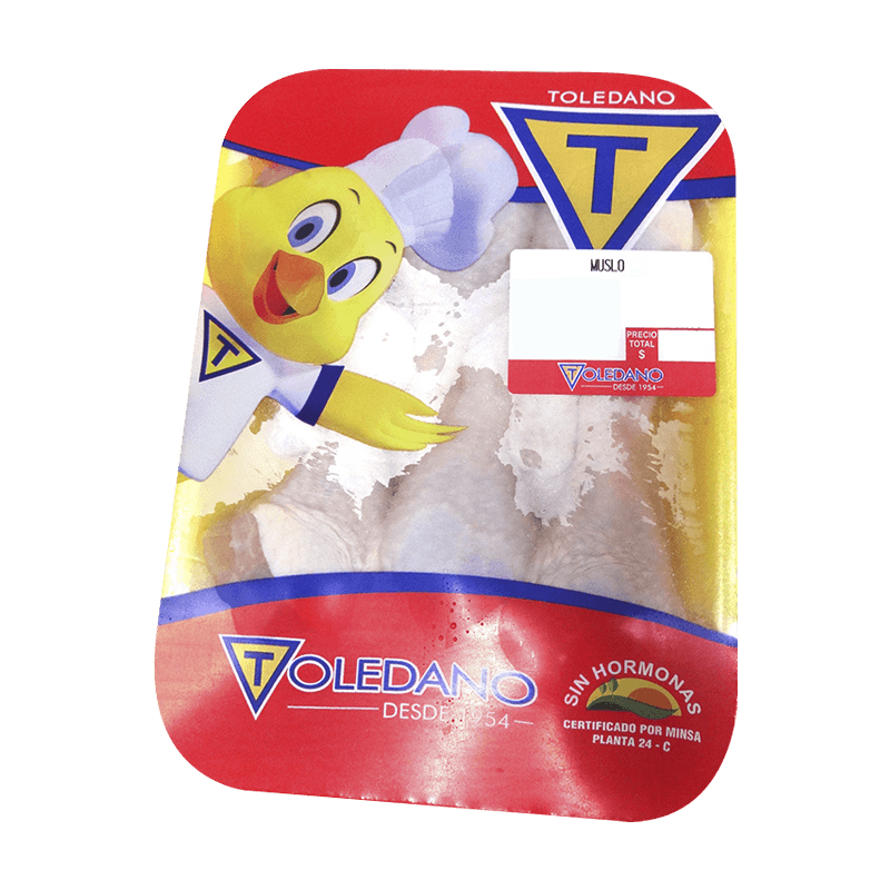 Bandeja Muslo de Pollo Toledano|1.5 Lb
