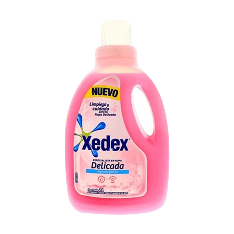Detergente Líquido Ropa Delicada Xedex|2 Litros