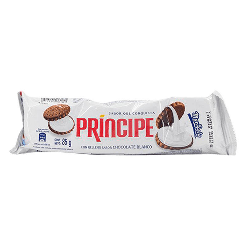 Galletas Príncipe Chocolate Blanco 85g