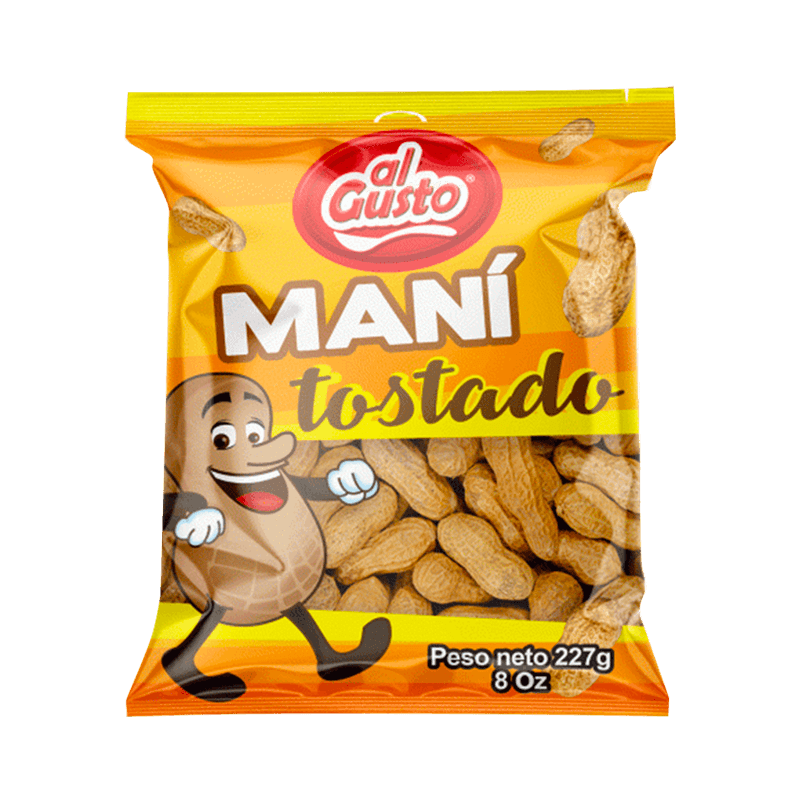 Maní Tostado Al Gusto 8 oz