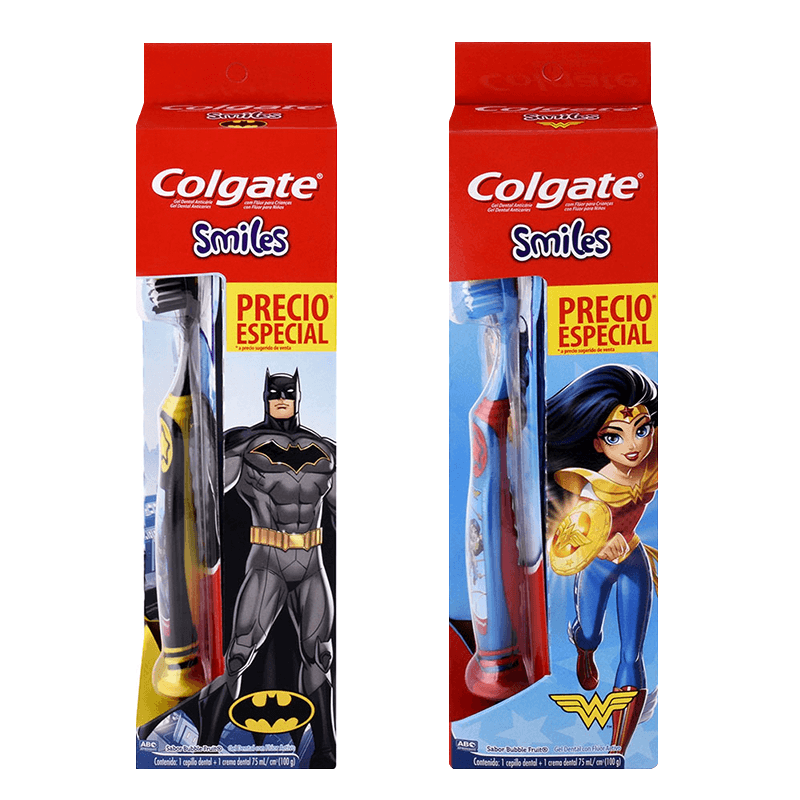 Cepillo y Crema Dental Colgate Smiles|75ml|Surtido