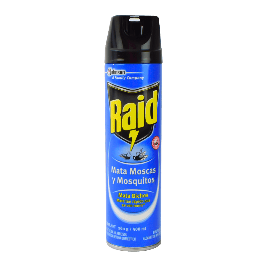 Insecticida Aerosol Matabichos Raid 400ml