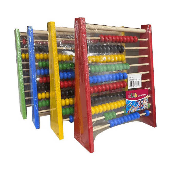 Abaco Escolar de Madera