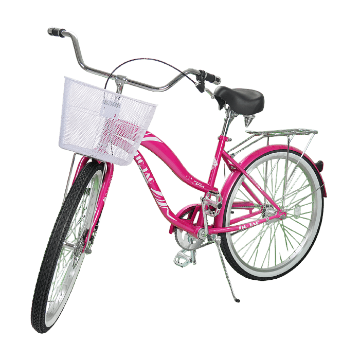 Bicicleta|Rines 26"|Adulto|Canasta|Rosa