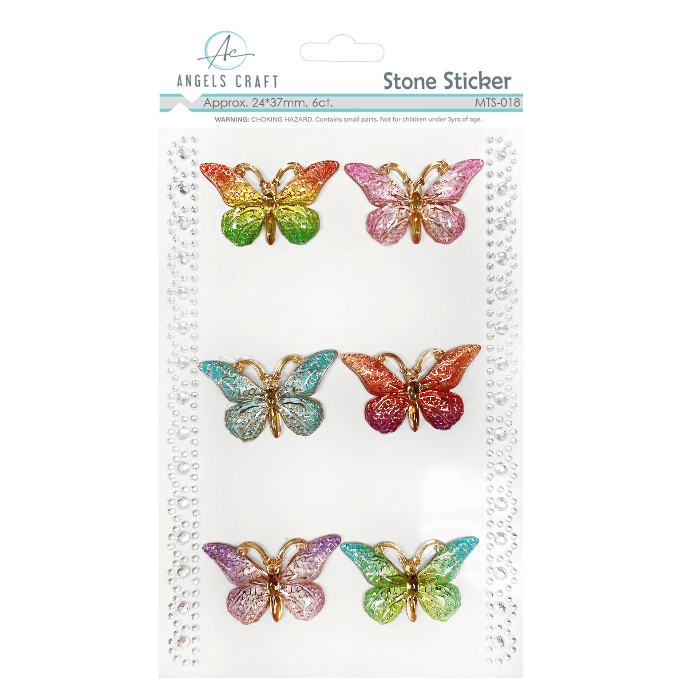 Sticker de Mariposa|6 Piezas