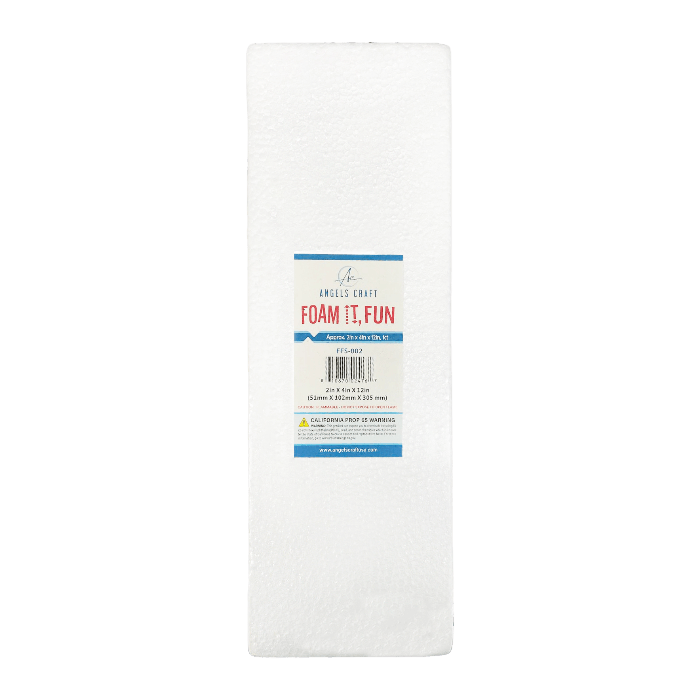 Foam Rectangular|2 x 4 x 12