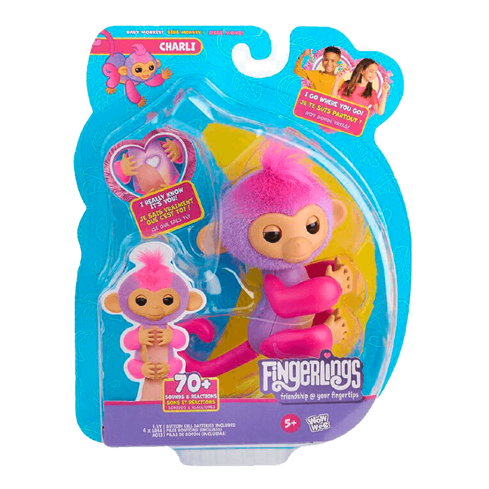 Fingerlings Mono Interactivo 2.0|Surtido