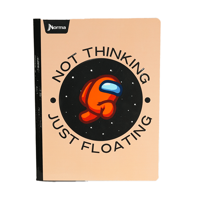 Cuaderno Cosido Among Us|Doble Raya|200 Páginas